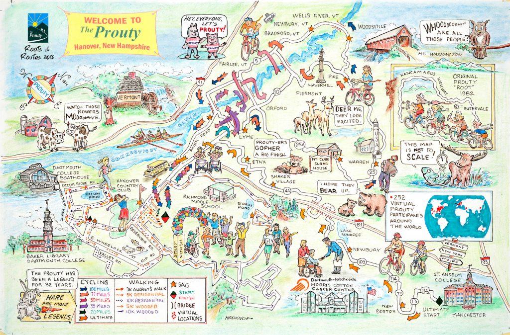 Prouty Map - Kennebunk Art Studio
